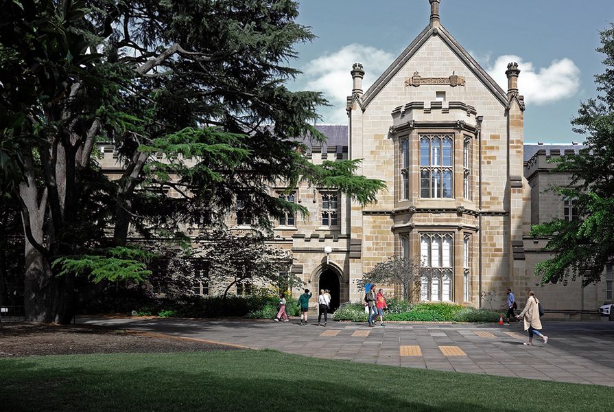 Melbourne University Old Quadrangle by Lovell Chen | ArchitectureAu