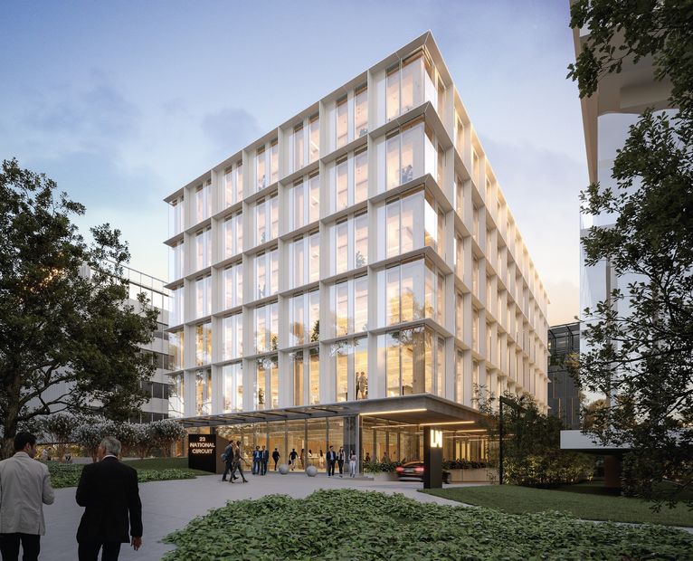 Canberra's first CLT office building to ‘act like a lantern’ in Barton ...