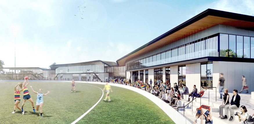 Designs released for Adelaide Football Club grounds in Thebarton ...