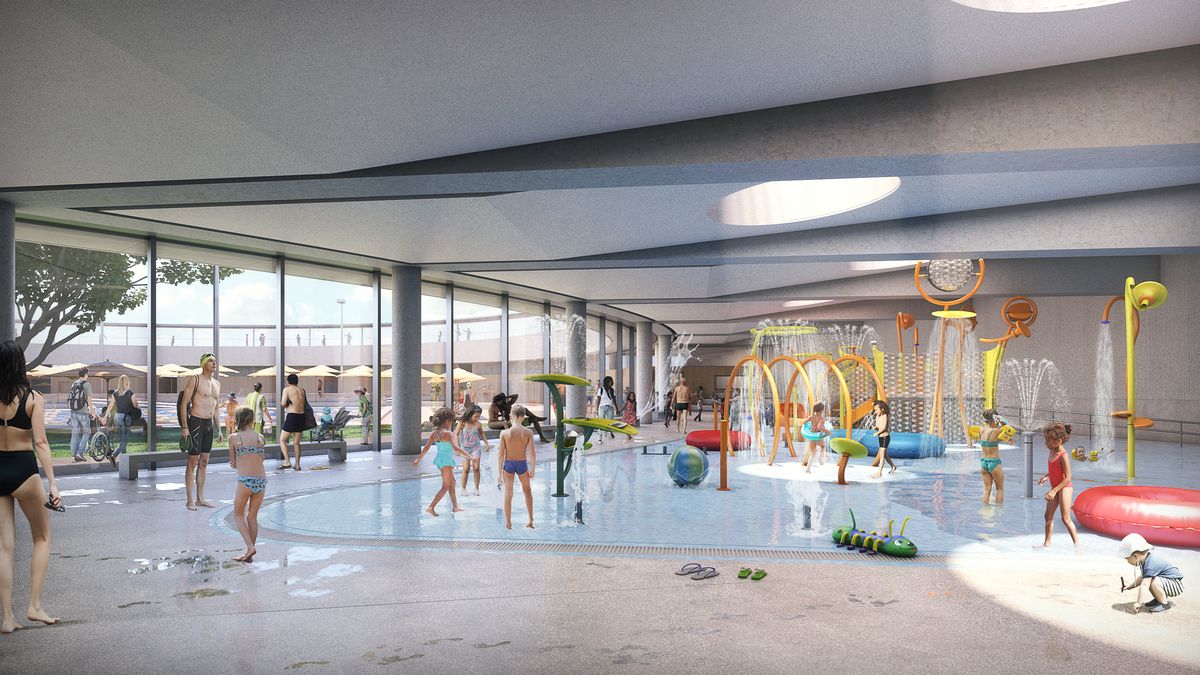 Parramatta’s aquatic and leisure centre construction underway ...