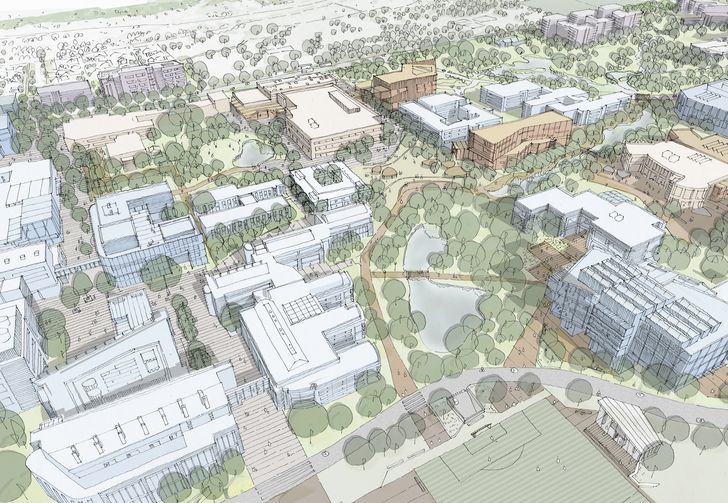 University of Wollongong reveals Wollongong campus masterplan ...
