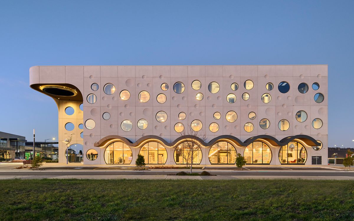 Biyal-a Armstrong Creek Library by Buchan | ArchitectureAu