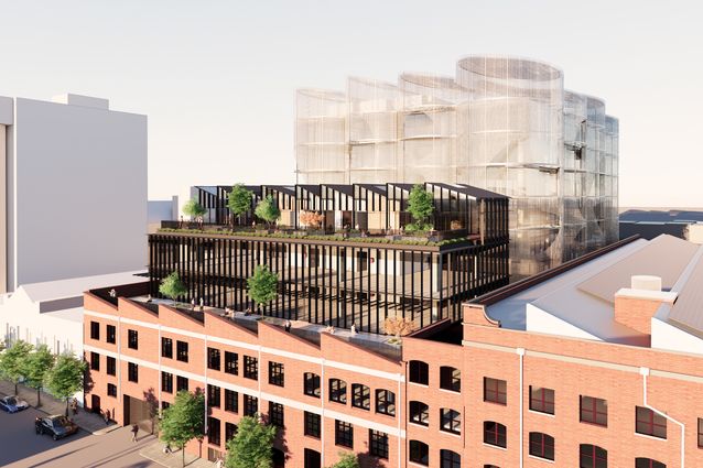 Silo office building to be built at Younghusband wool store ...