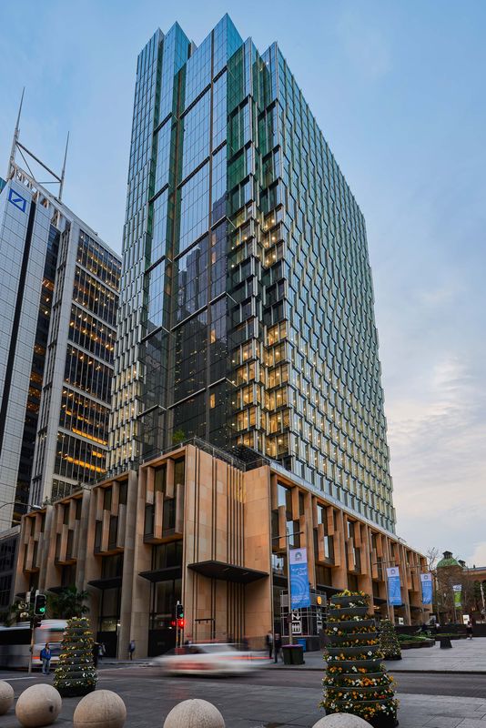 Curvaceous tower addition to Sydney’s Martin Place | ArchitectureAu