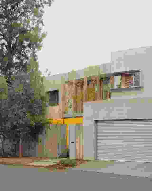 Fabric Vertical Awnings at Alphington House by Healy Ryan Architects ...