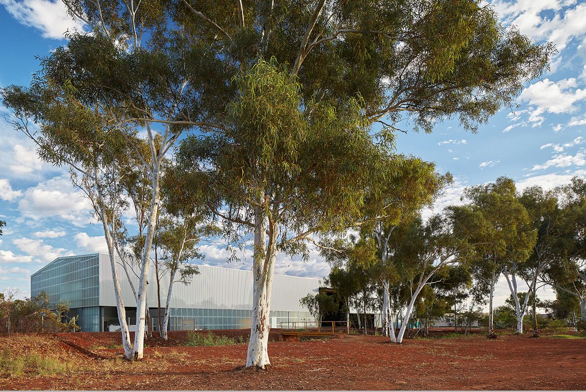 Nesting galleries: East Pilbara Arts Centre | ArchitectureAu