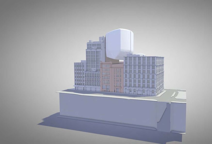 FJMT designs seven-storey ‘cloud’ over heritage buildings in central ...