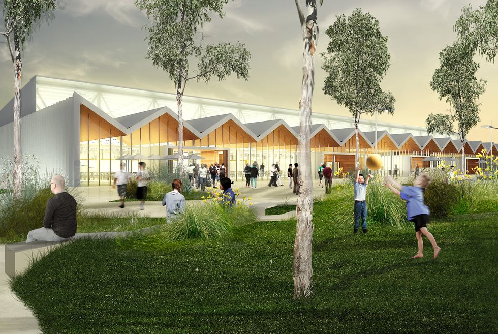 BVN designs Queensland State Netball Centre | ArchitectureAu