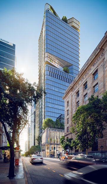 ‘Colossal’ Brisbane tower halved | ArchitectureAu
