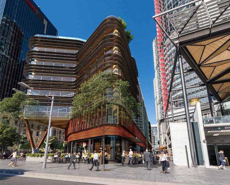 Tzannes designs 'sister' to world's first engineered timber commercial ...