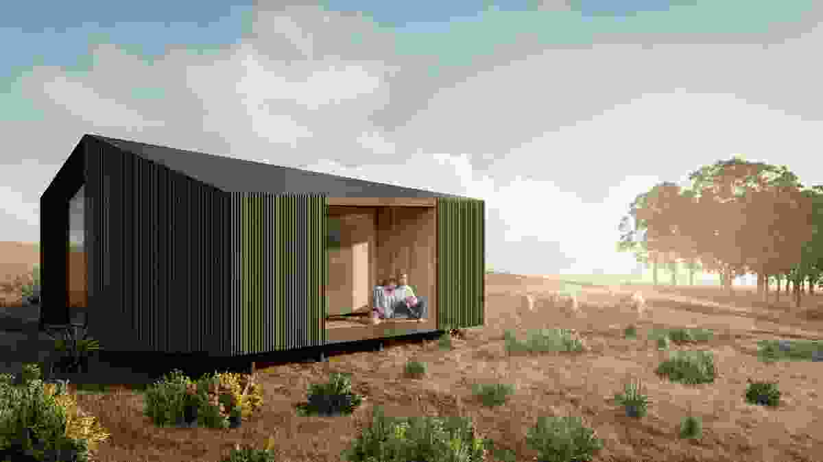 Charred timber pods to be built on Fleurieu Peninsula | ArchitectureAu