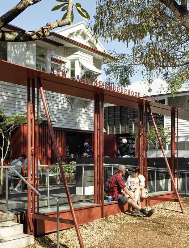 New Farm Neighbourhood Centre by Vokes and Peters with Zuzana and ...