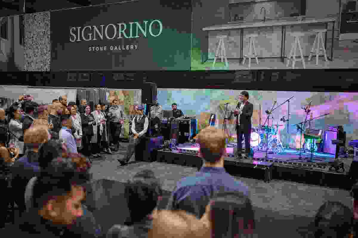 Expanded Signorino Stone Gallery launches | ArchitectureAu