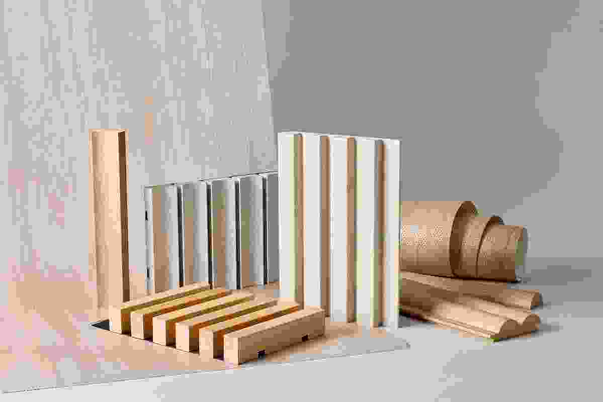 Panels pre-assembled acoustic batten system by Screenwood | ArchitectureAu