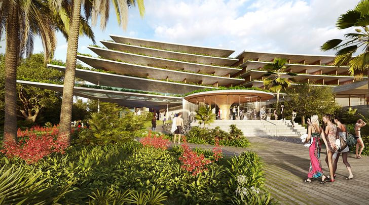 ‘Biophilic’ hotel complex proposed for Darwin | ArchitectureAu