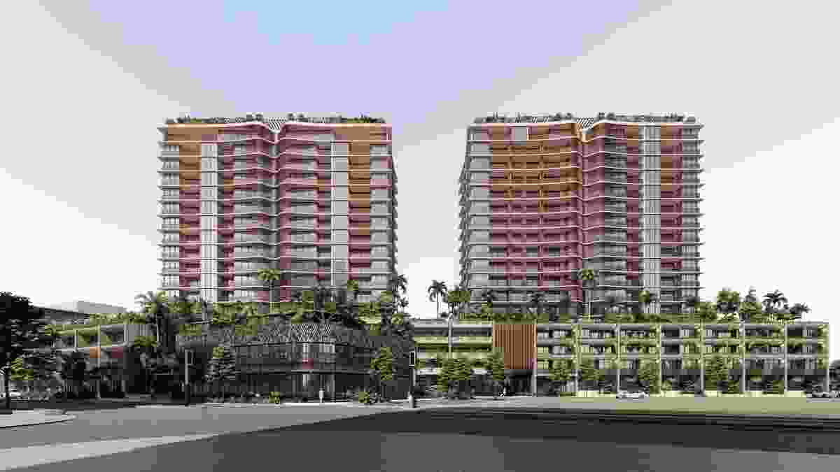 Sunshine Coast twin towers lodged for planning approval | ArchitectureAu