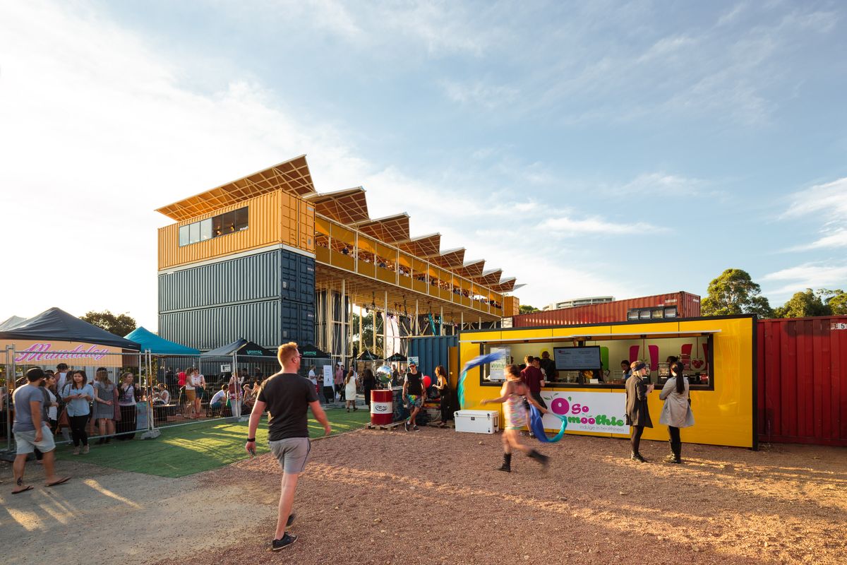 Canberra’s Westside shipping container village on the move | ArchitectureAu