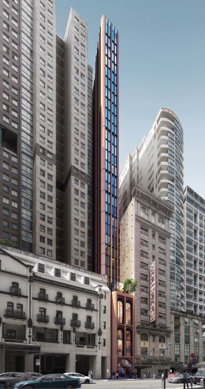 Durbach Block Jaggers designs Sydney pencil tower | ArchitectureAu