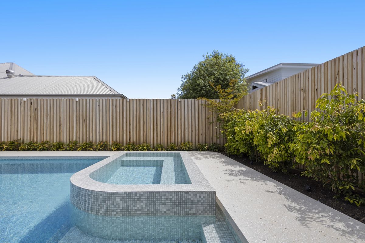Fresh pool mosaic tiles by Klay Tiles and Facades | ArchitectureAu