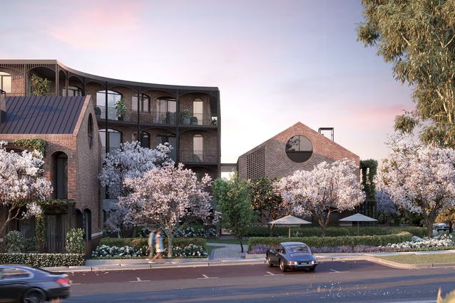 Perth housing complex inspired by Federation homes | ArchitectureAu