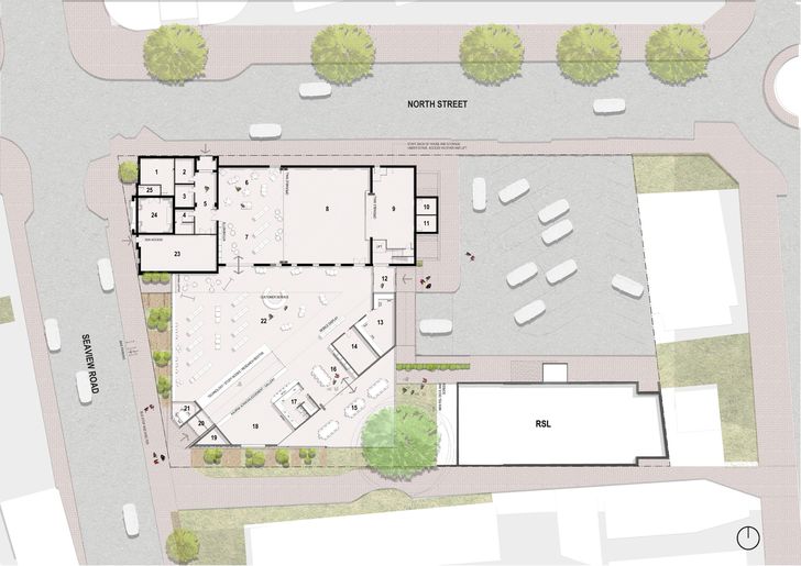 Suburban town hall to be transformed into community hub | ArchitectureAu