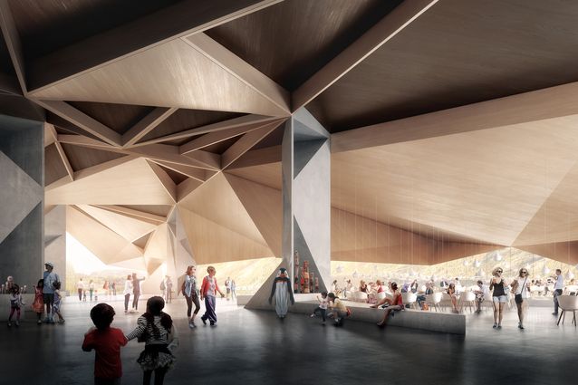 ‘Sharp, angular’ new visitor centre for Penguin Parade | ArchitectureAu