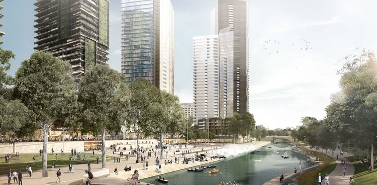 Parramatta riverfront: $200m reimagination | ArchitectureAu