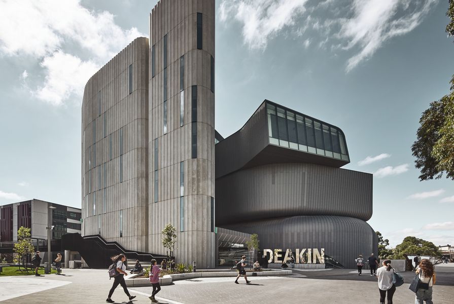 Deakin University law school building reimagines the lecture theatre ...