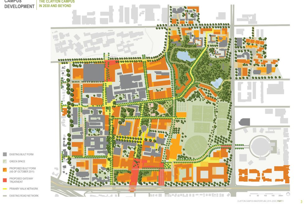 Circumnavigating the citadel: Monash University Clayton campus ...