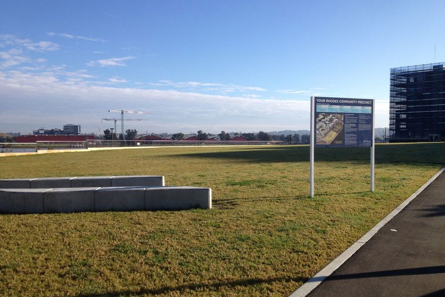 Rhodes Connection precinct design | ArchitectureAu