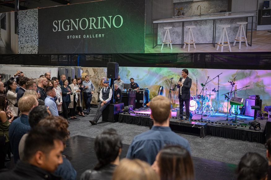 Expanded Signorino Stone Gallery launches | ArchitectureAu