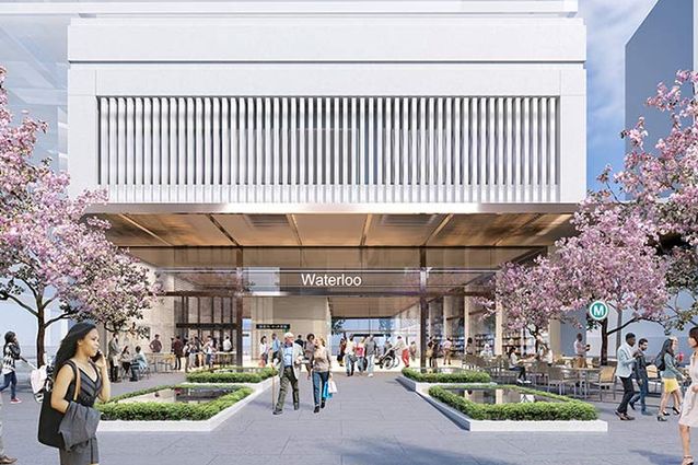 Waterloo over-station development approved | ArchitectureAu
