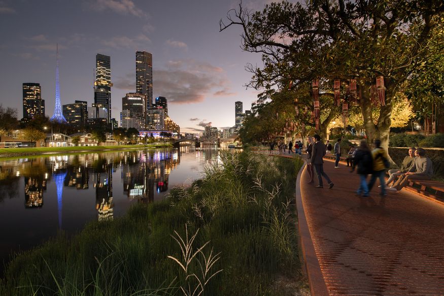 Detailed design to begin on Melbourne's Greenline | Landscape Australia