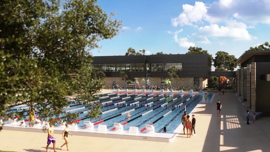 Warren and Mahoney designs redevelopment of Melbourne pool | ArchitectureAu