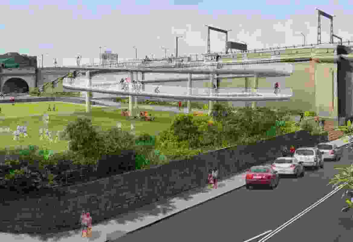 Sydney Harbour Bridge cycle ramp proposal falls flat | ArchitectureAu