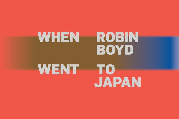 When Robin Boyd Went to Japan | ArchitectureAu