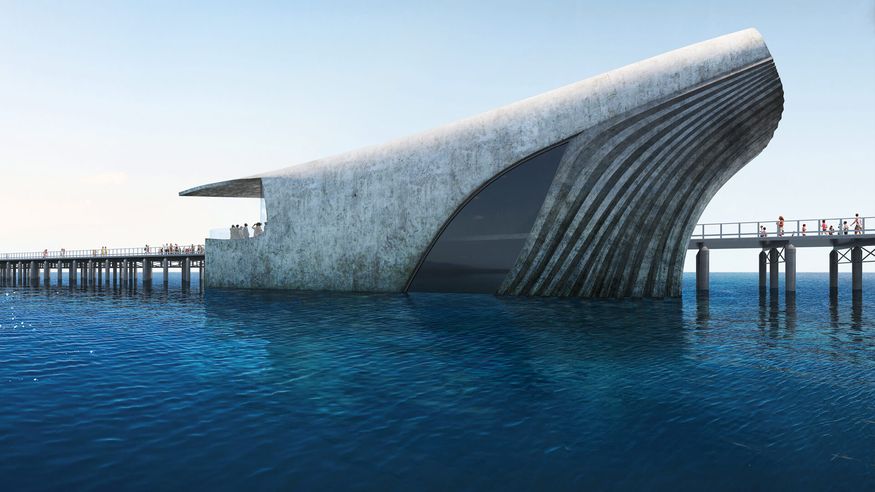 WA's big whale offshore marine observatory | ArchitectureAu