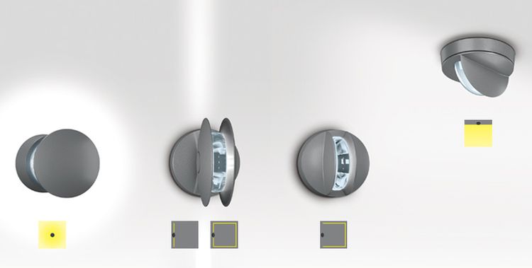 iGuzzini's award-winning Trick range of luminaires is displayed in ...