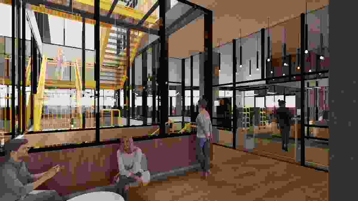 First look at designs for new Melbourne community hub | ArchitectureAu