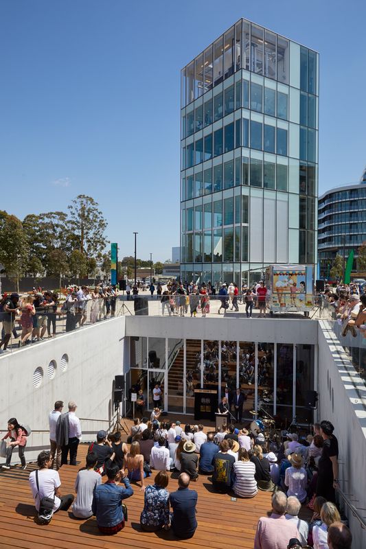 Green Square Library & Plaza by Stewart Architecture | ArchitectureAu